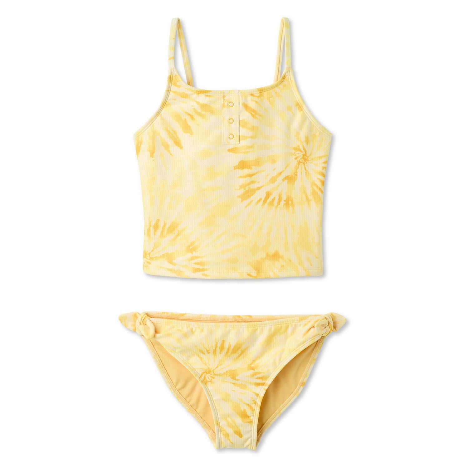 Click here for George Girls Two Piece Printed Tankini Set Xl prices