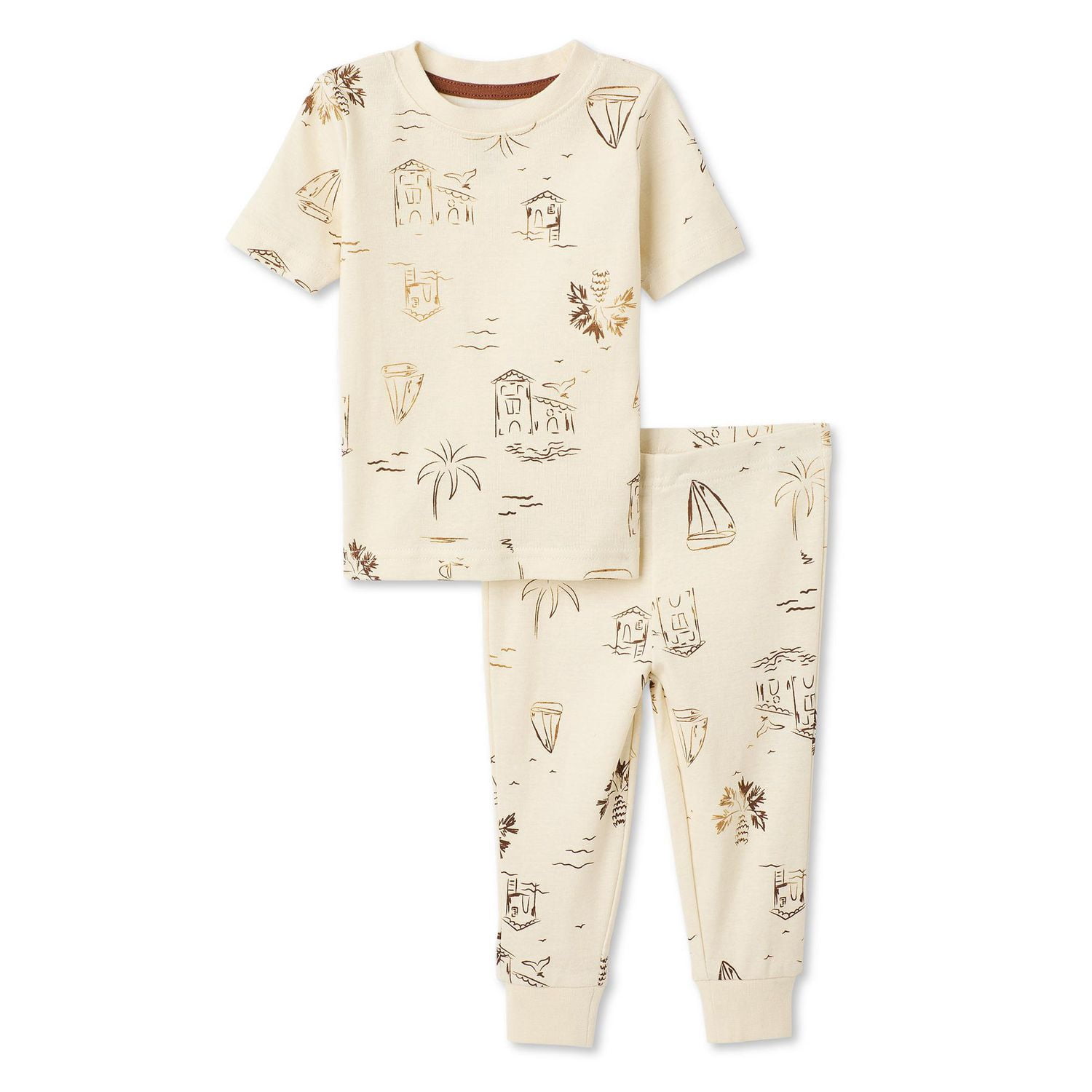 Click here for George Baby Boys Two Piece Pajama Set 12-18 Months prices