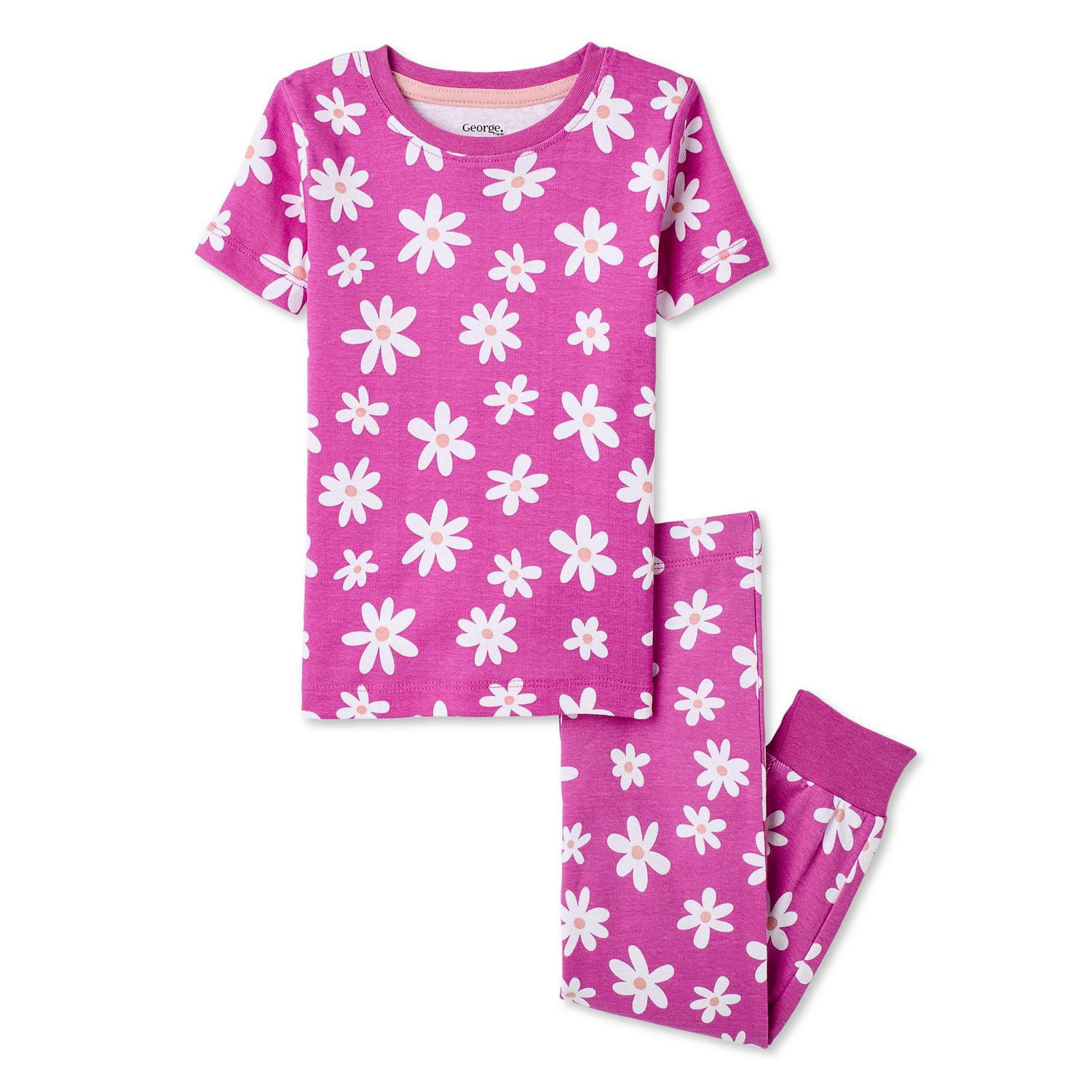 Click here for George Toddler Girls Two Piece Pajama Set 2t prices