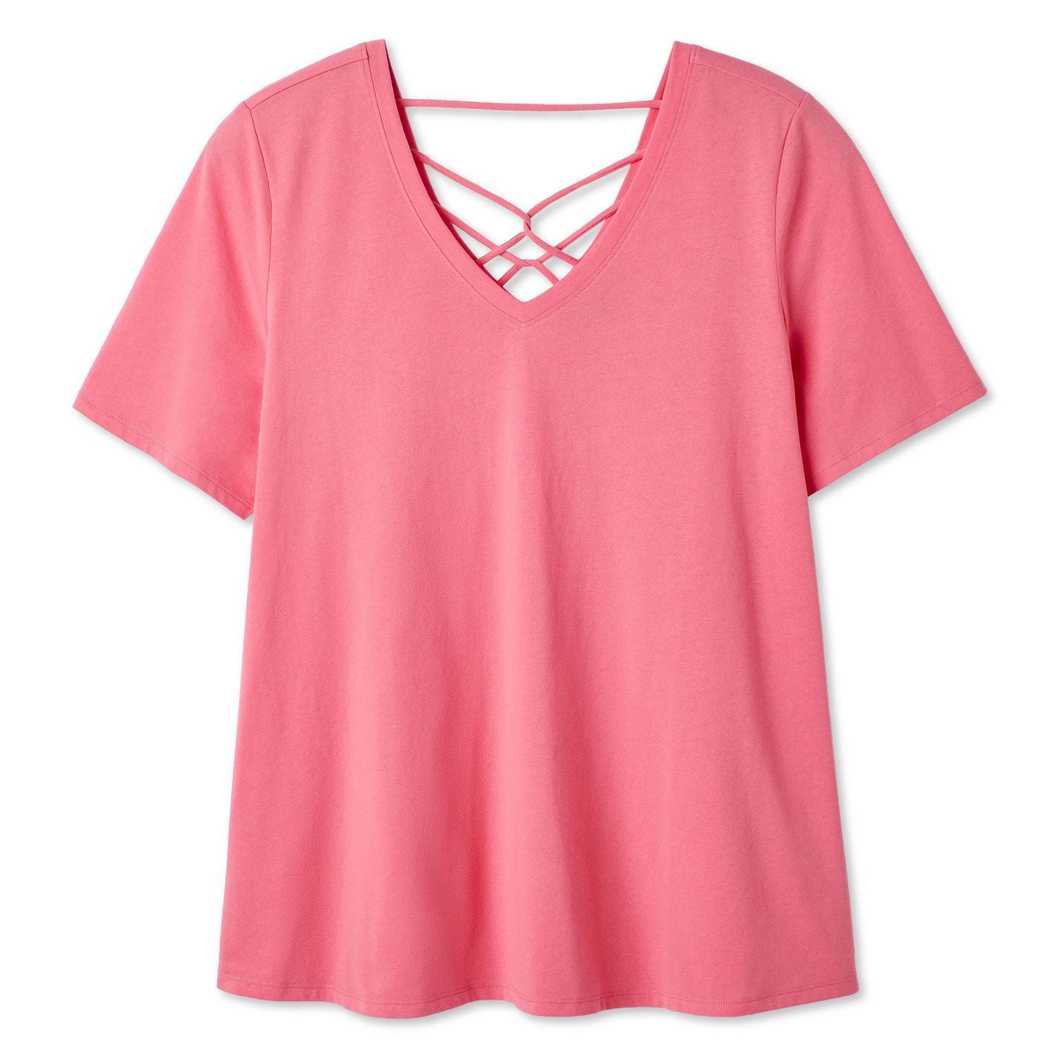 Click here for Lane Bryant Womens Plus V-Neck Strappy Swing Top 2... prices