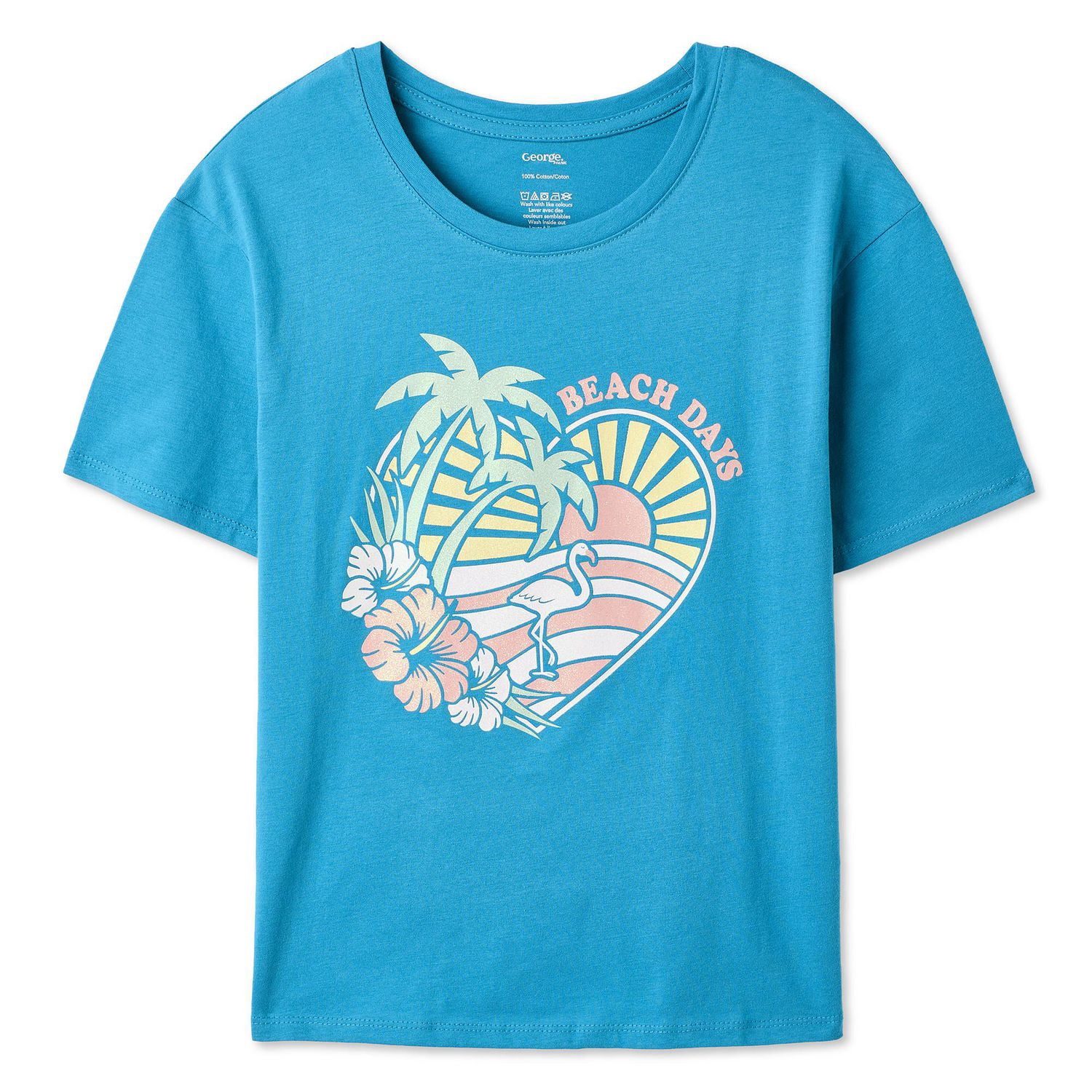 Click here for George Girls Graphic T-Shirt Xl prices