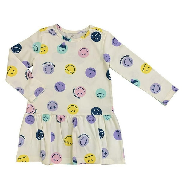 Toddler Girls SmileyWorld dress. - Walmart.ca