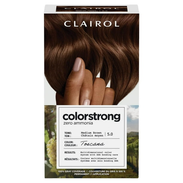 ColorStrong Permanent Hair Dye, AHA Bonding System in every step helps ...