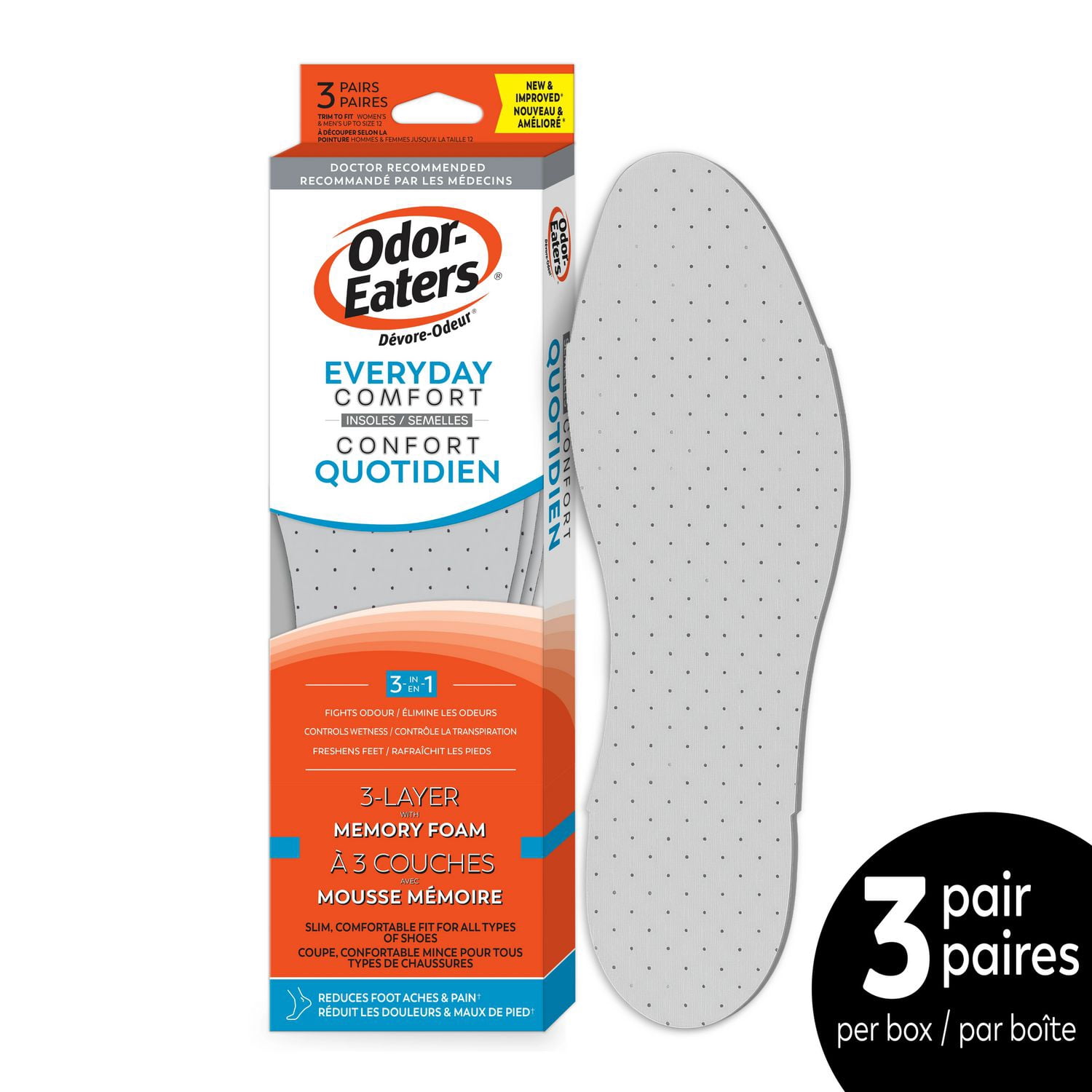 Click here for Blistex Odor-Eaters Everyday Comfort Insoles prices