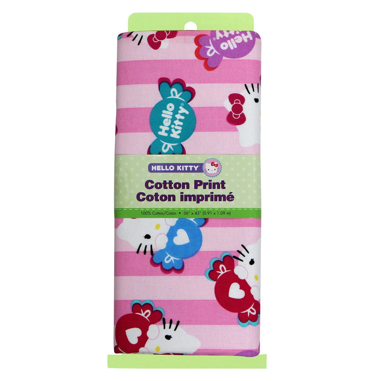 Hello Kitty Cotton Licensed Pre-Cut Fabric | Walmart Canada