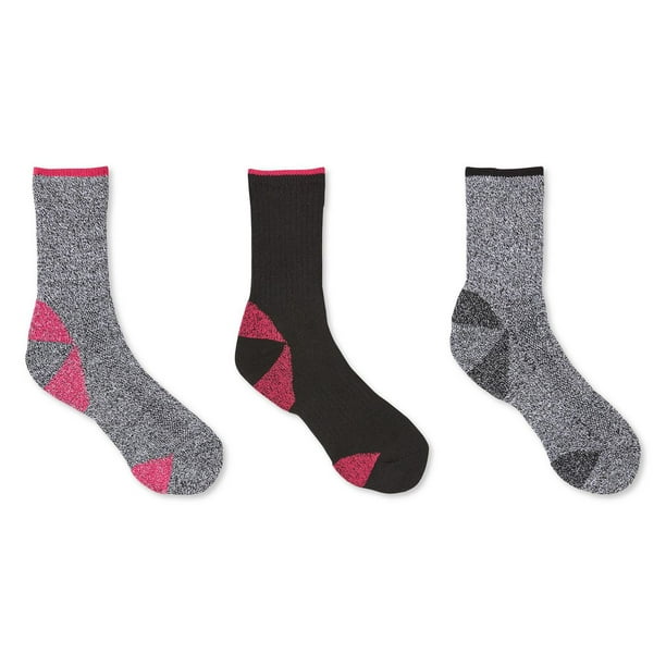 Workload 3-Pack Ladies Crew Work Sock, Shoe size 4-10 - Walmart.ca