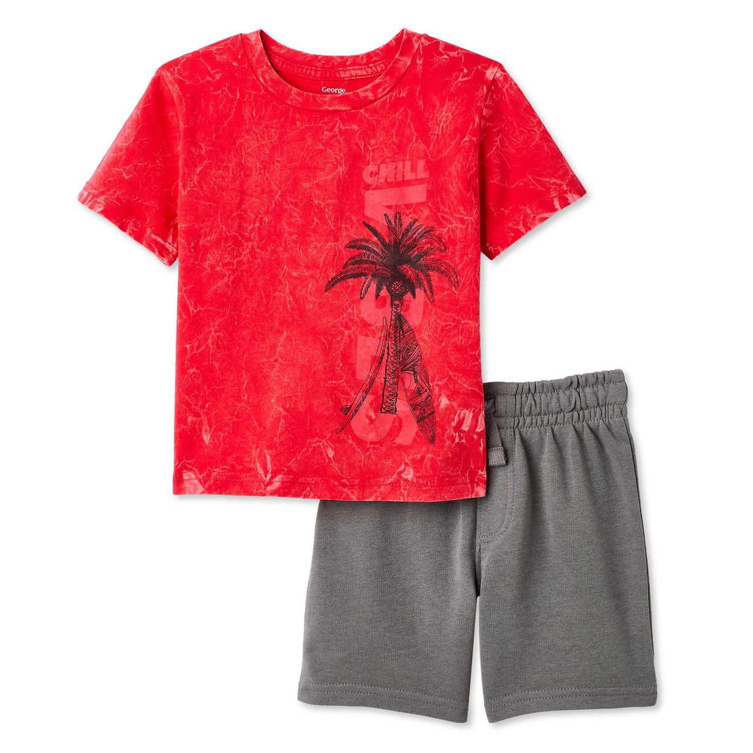 Click here for George Toddler Boys Two Piece Short Set 3t prices