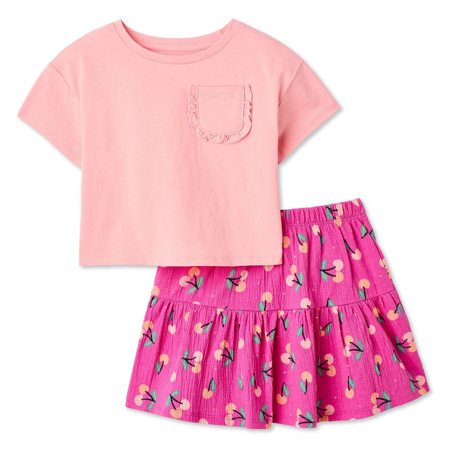 Click here for George Toddler Girls Two Piece Skirt Set 4t prices