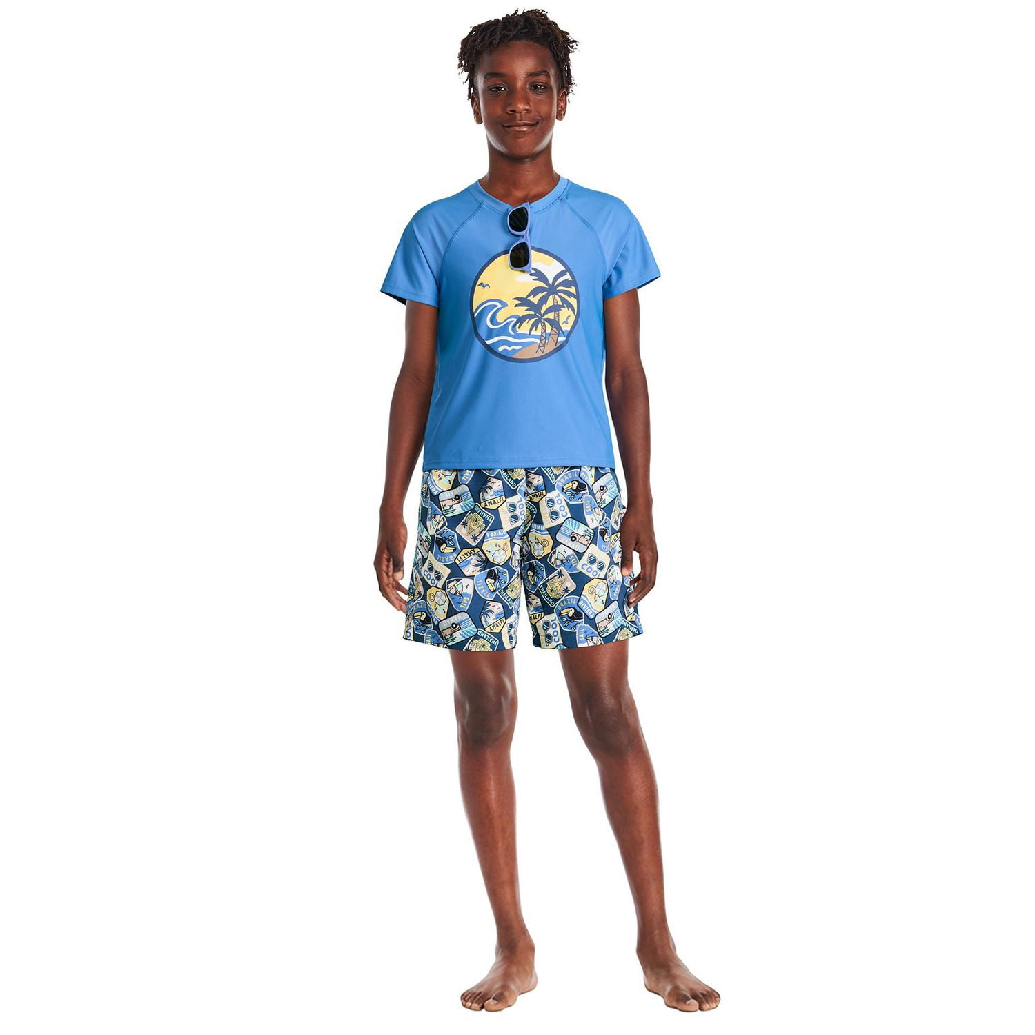 Click here for Btween Boys Three Piece Rashguard Set Xl prices