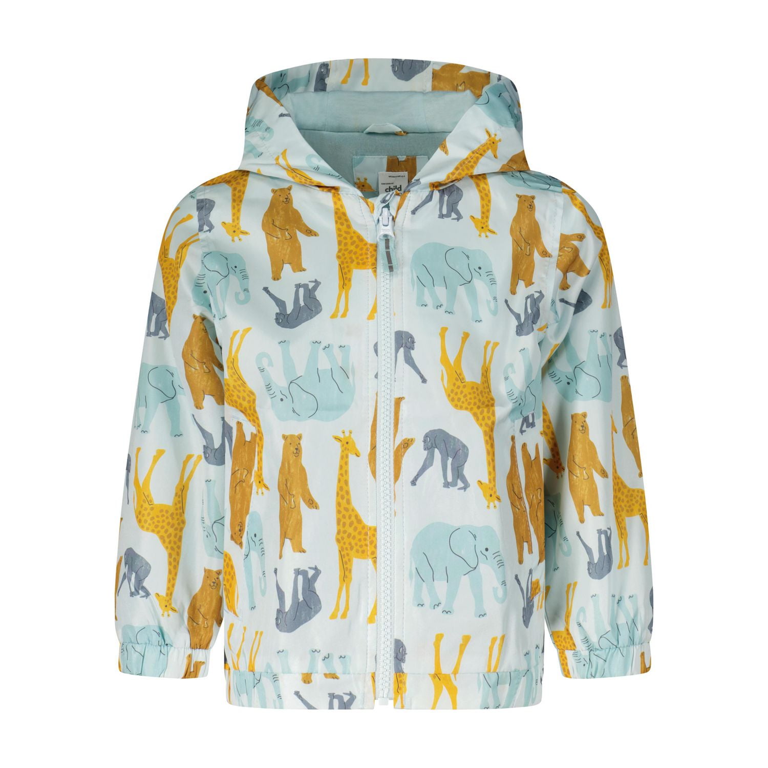 Carter’s Child of Mine Newborn Boys' hooded windbreaker with pockets ...