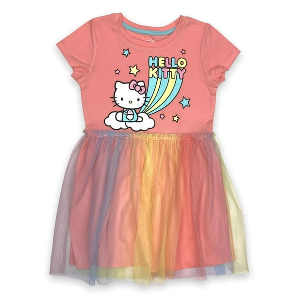 Hello Kitty Girls tutu dress. This casual yet fun dress has a short ...