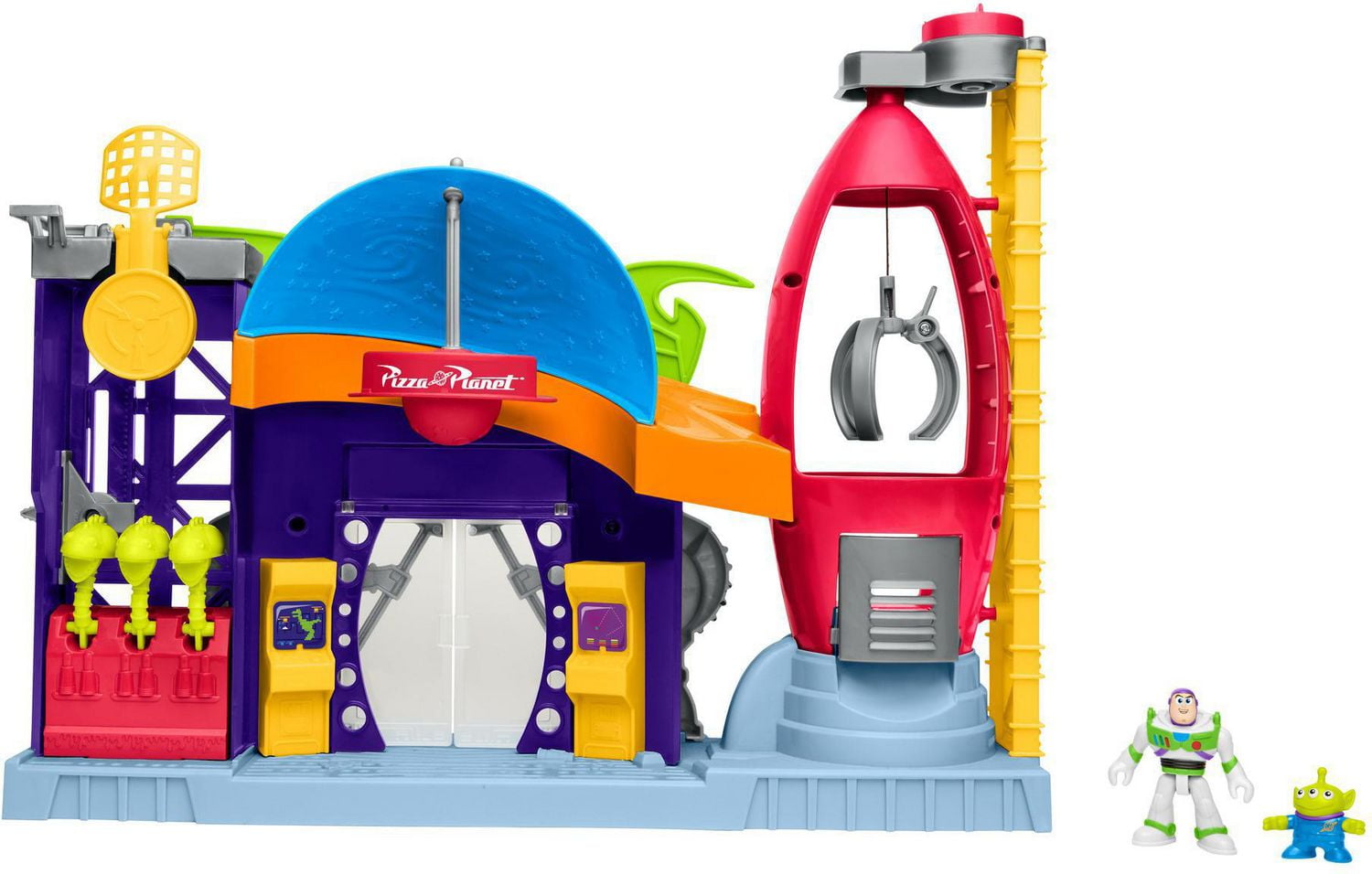 Imaginext Disney Pixar Toy Story 4 Pizza Planet Playset Walmart