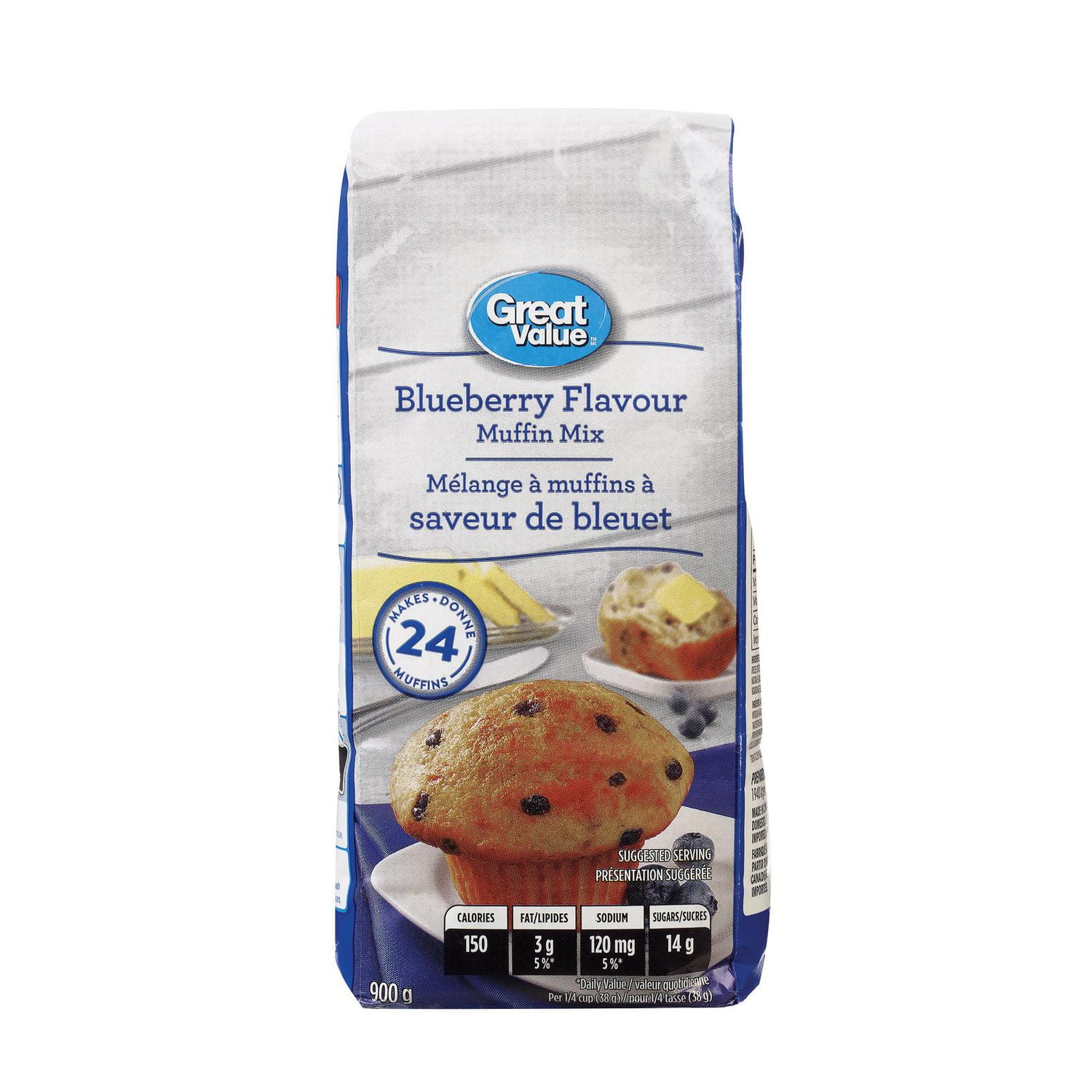 Great Value Blueberry Muffin Mix | Walmart Canada