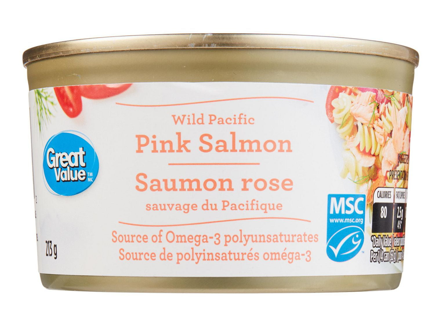 Great Value Wild Pacific Pink Salmon | Walmart Canada