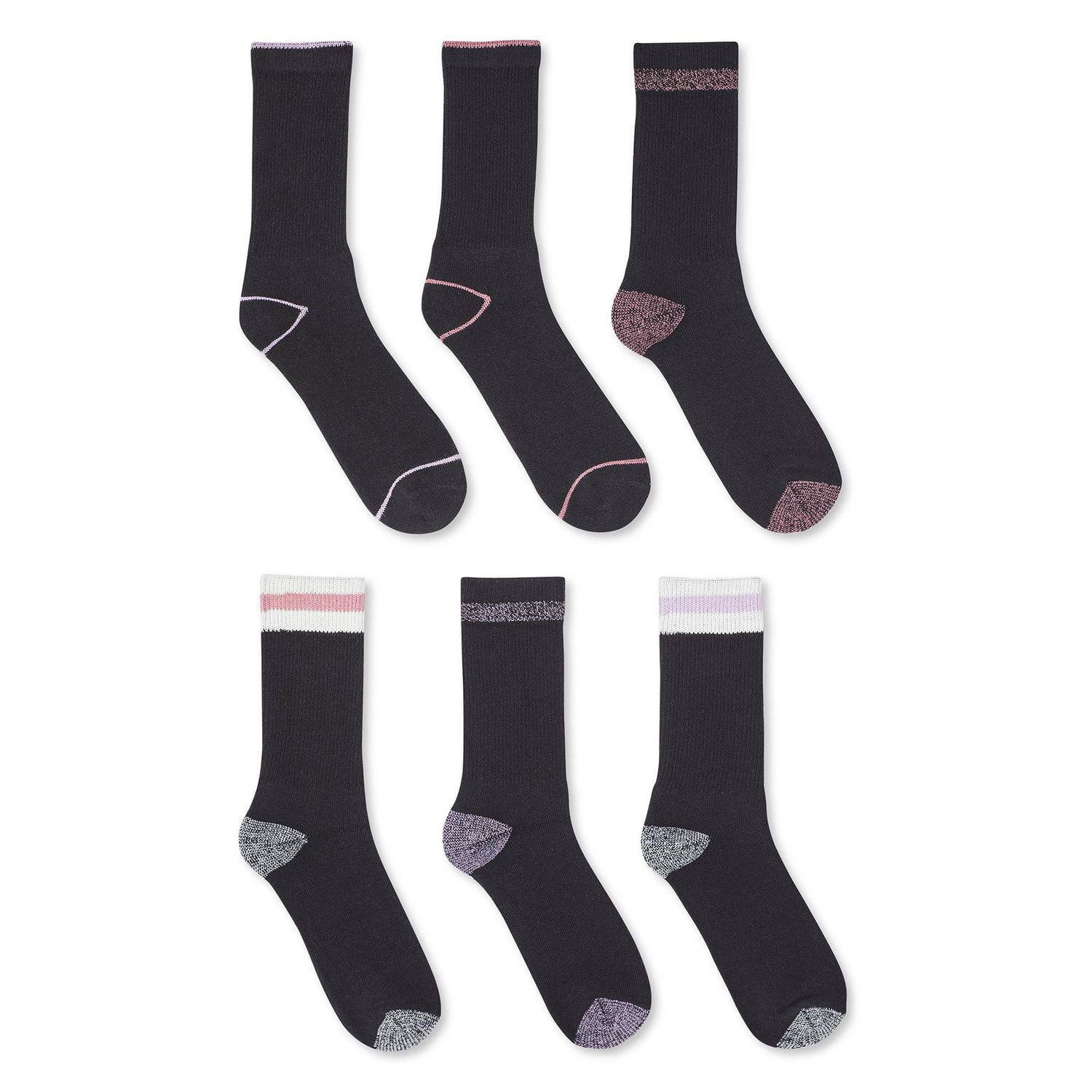 Click here for Workload 6-Pack Ladies Crew Work Sock 4-10 prices
