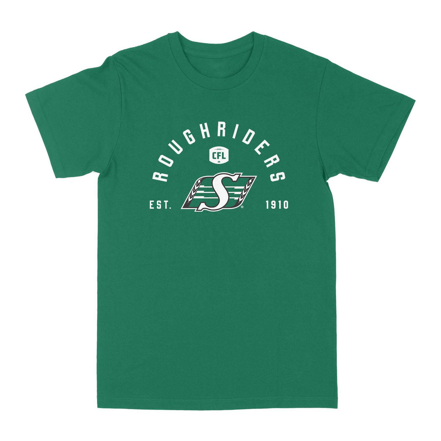Click here for Saskatchewan Roughriders Est Cfl Short Sleeve Gree... prices