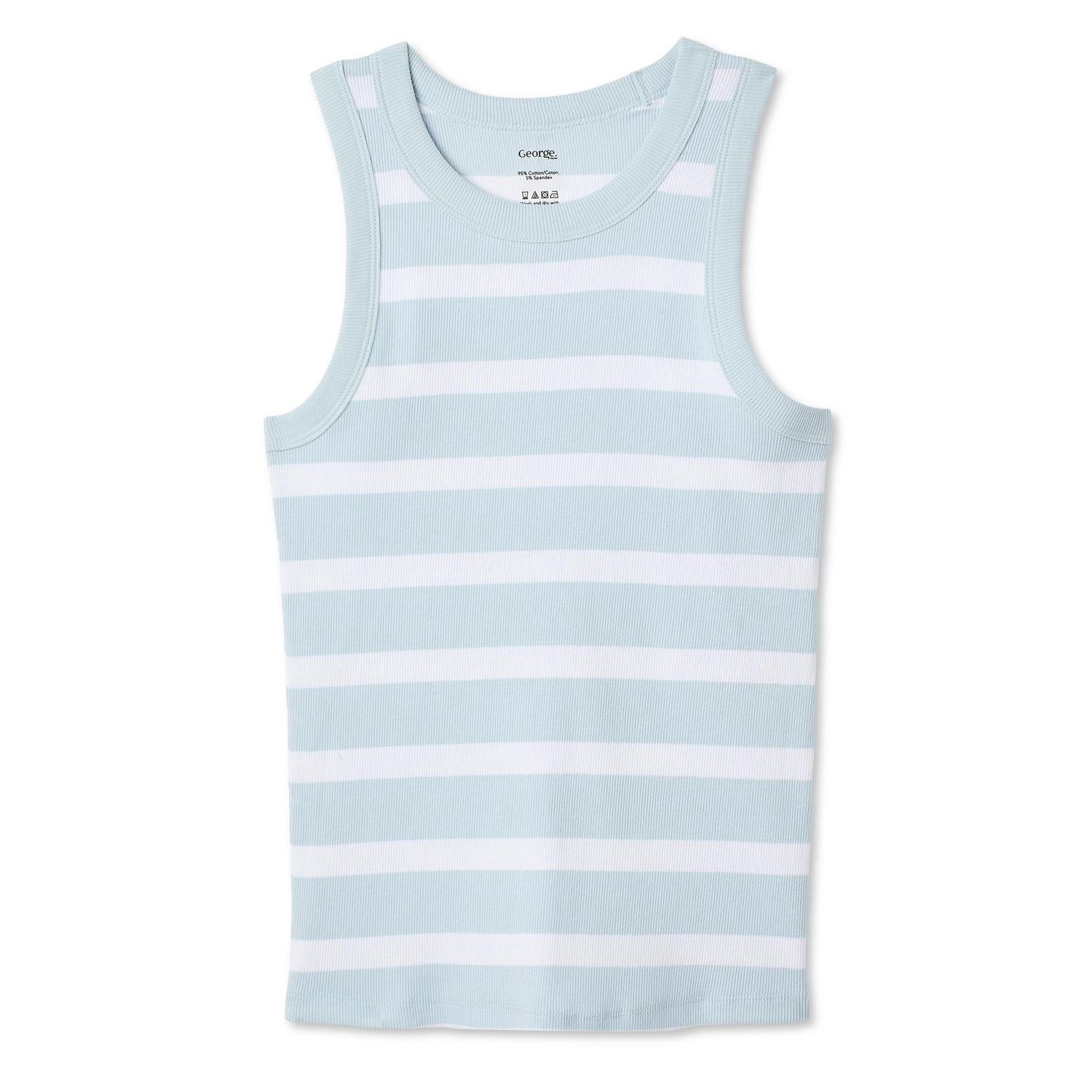 Click here for George Womens High-Neck Rib Tank Top L prices