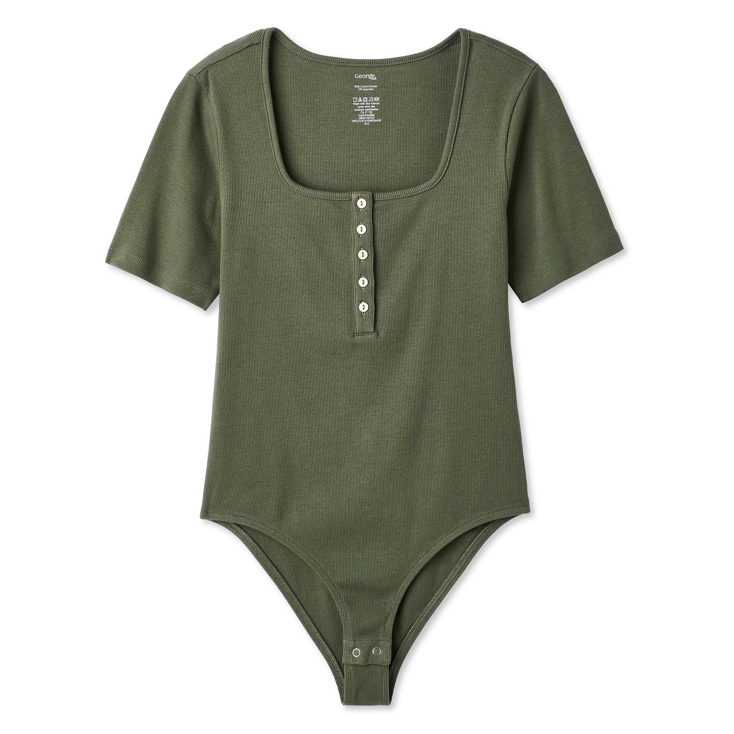 Click here for George Womens Henley Bodysuit Xs prices