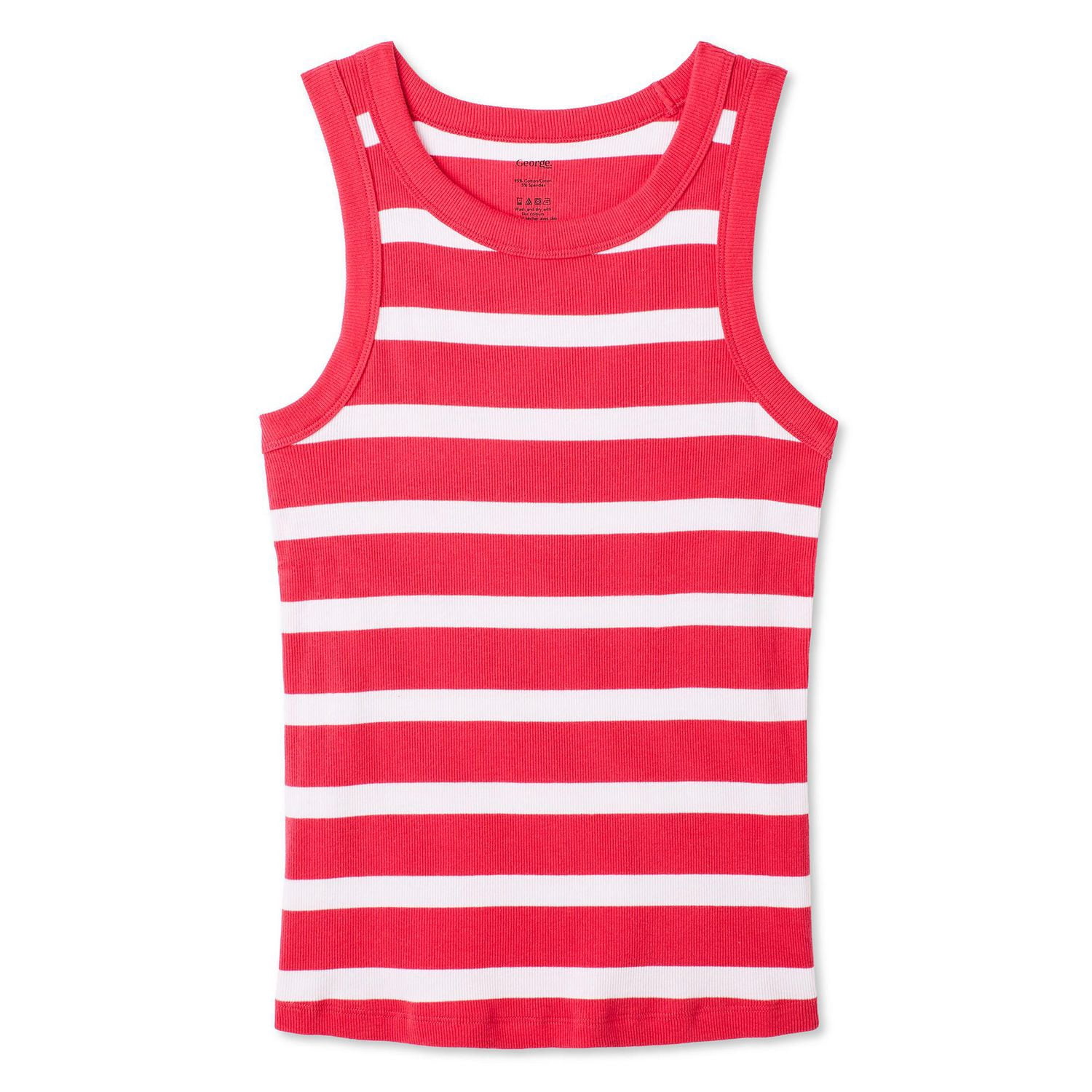 Click here for George Womens High-Neck Rib Tank Top Xxl prices