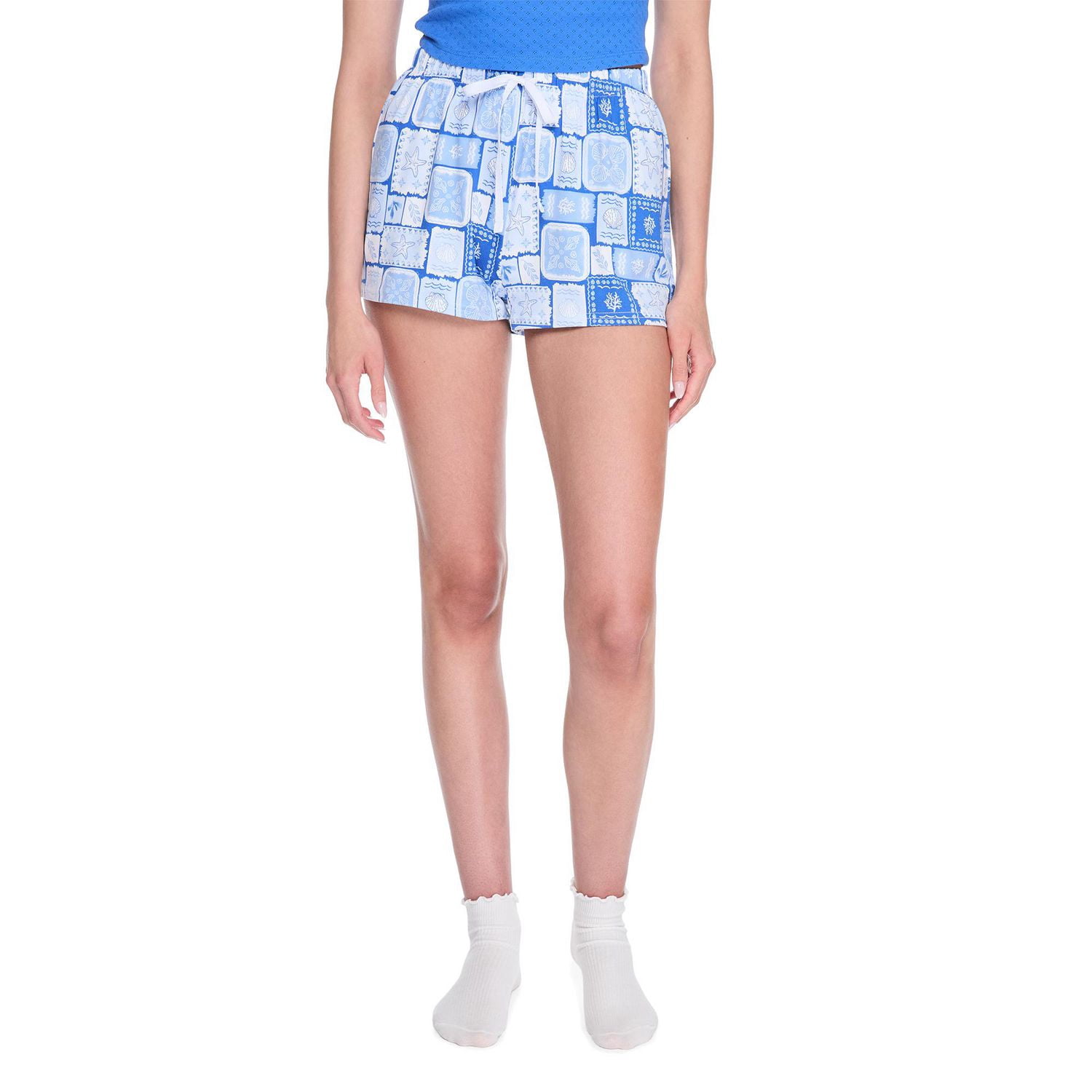 Click here for No Boundaries Womens Peached Sleep Short L prices