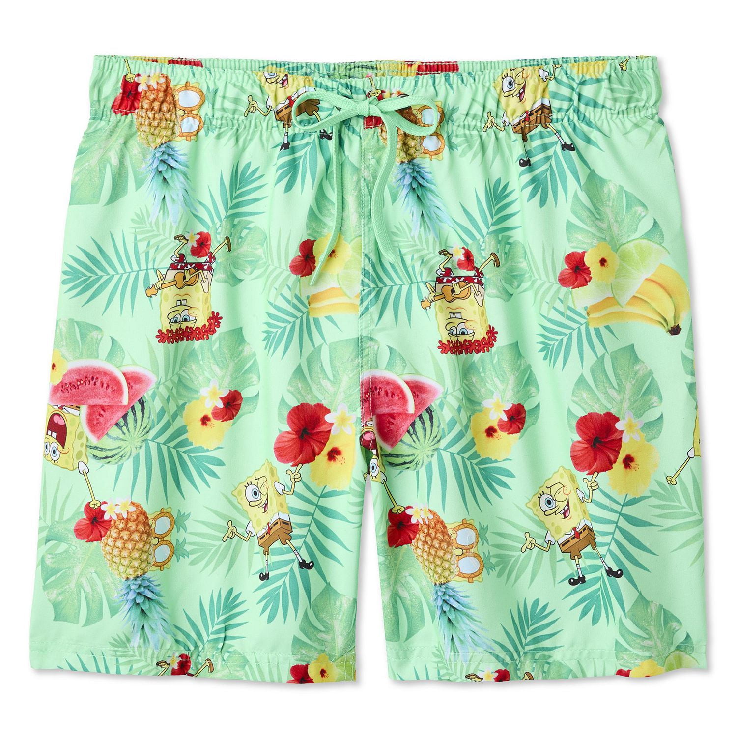 Click here for Nickelodeon Mens Spongebob Squarepants Swim Trunk... prices
