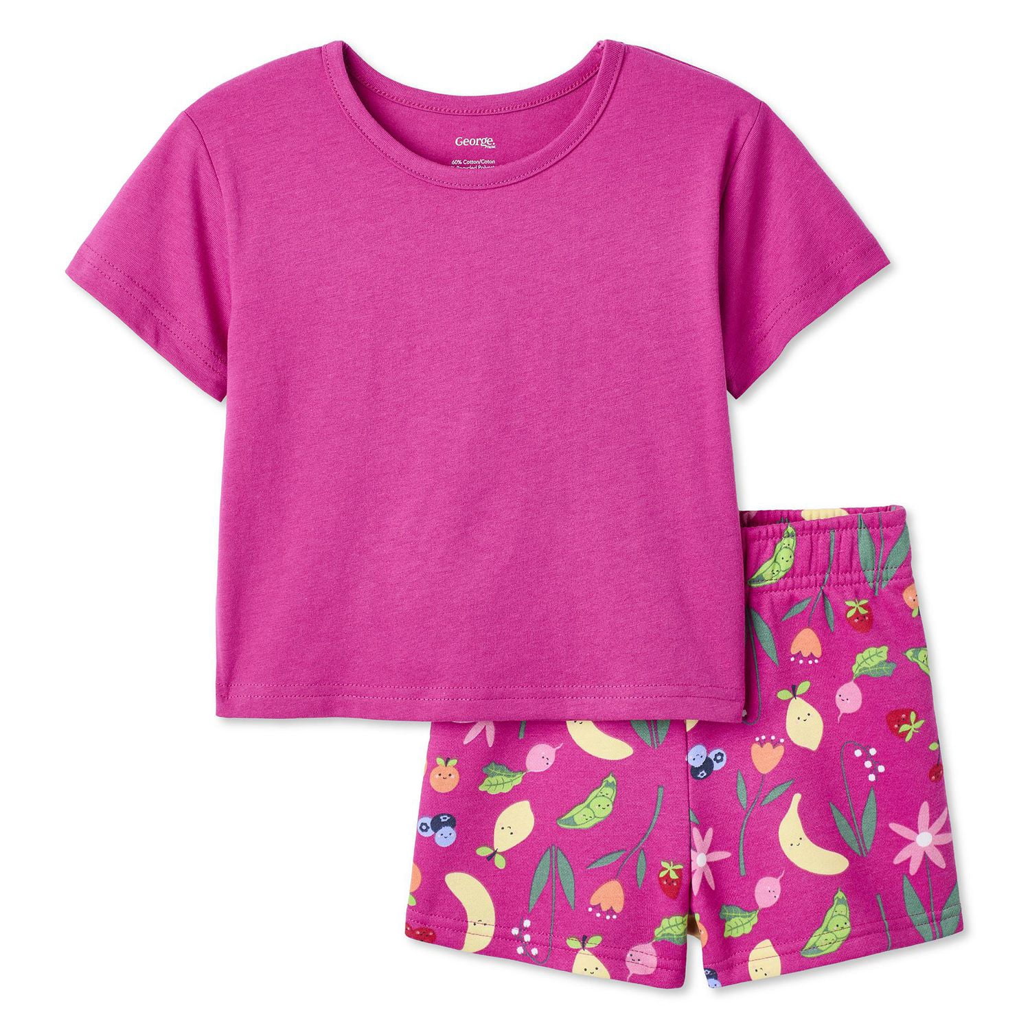 Click here for George Toddler Girls Two Piece Short Set 2t prices