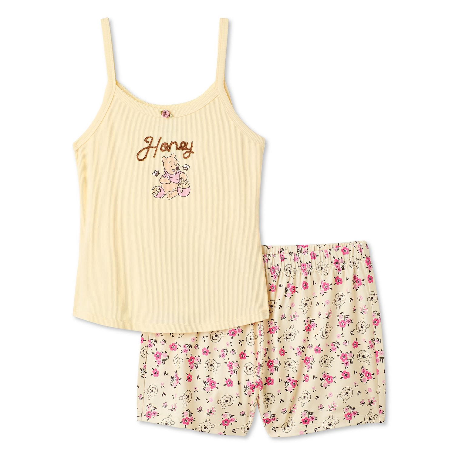 Click here for Disney Womens Two Piece Winnie The Pooh Pajama Set... prices