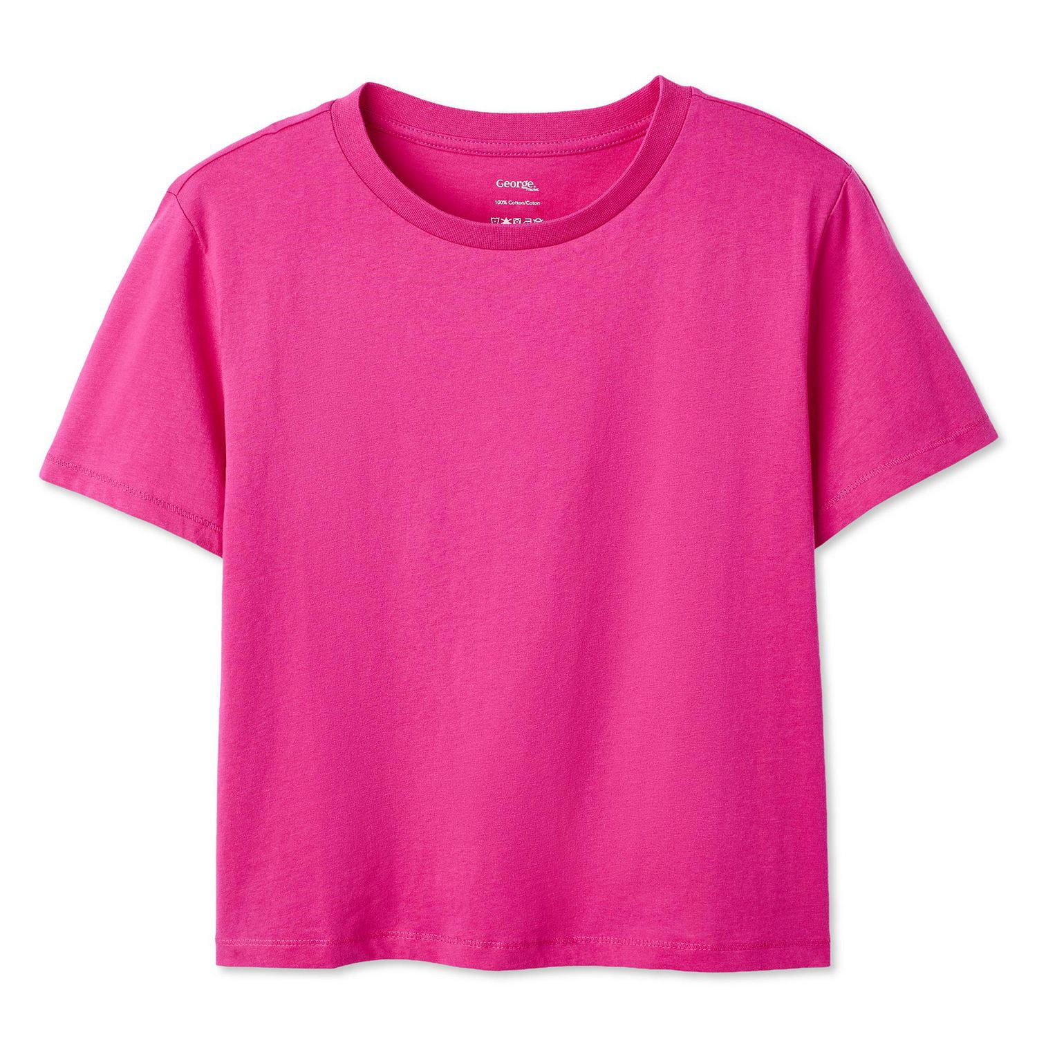 Click here for George Womens Shrunken T-Shirt S prices
