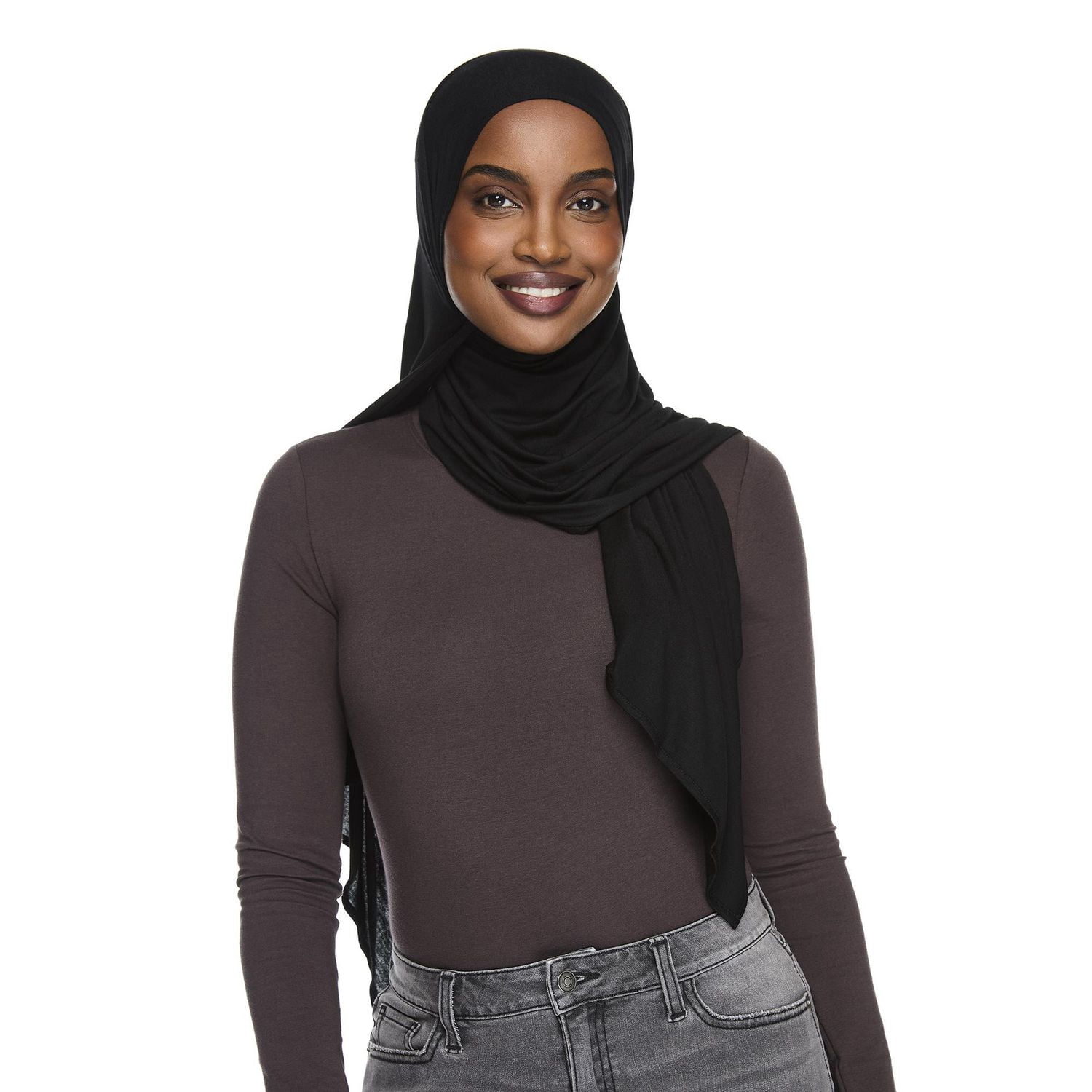 Click here for Time And Tru Womens Jersey Hijab 2-Pack One Size prices