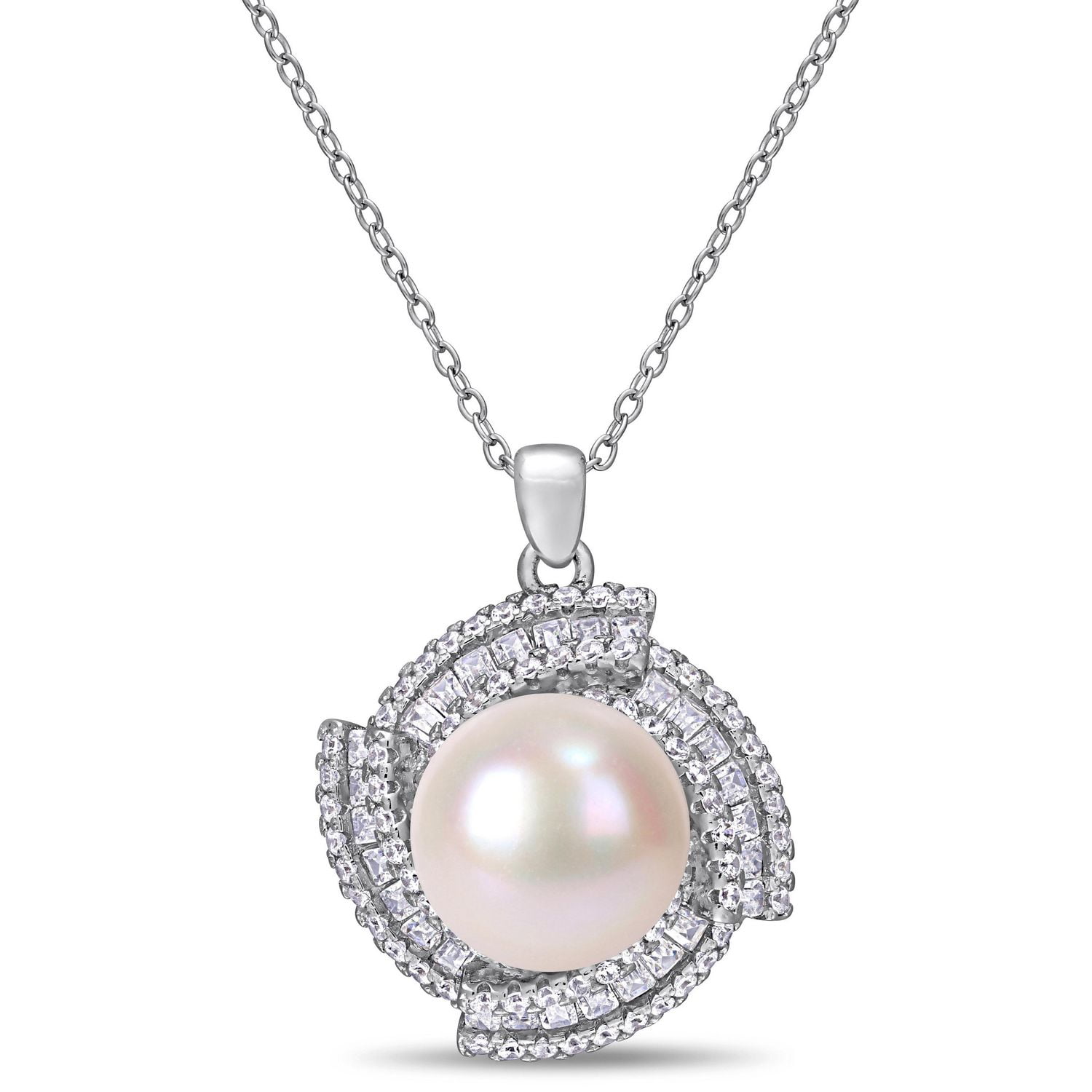 Click here for Miabella Freshwater Cultured Pearl And 1-5/8 Carat... prices