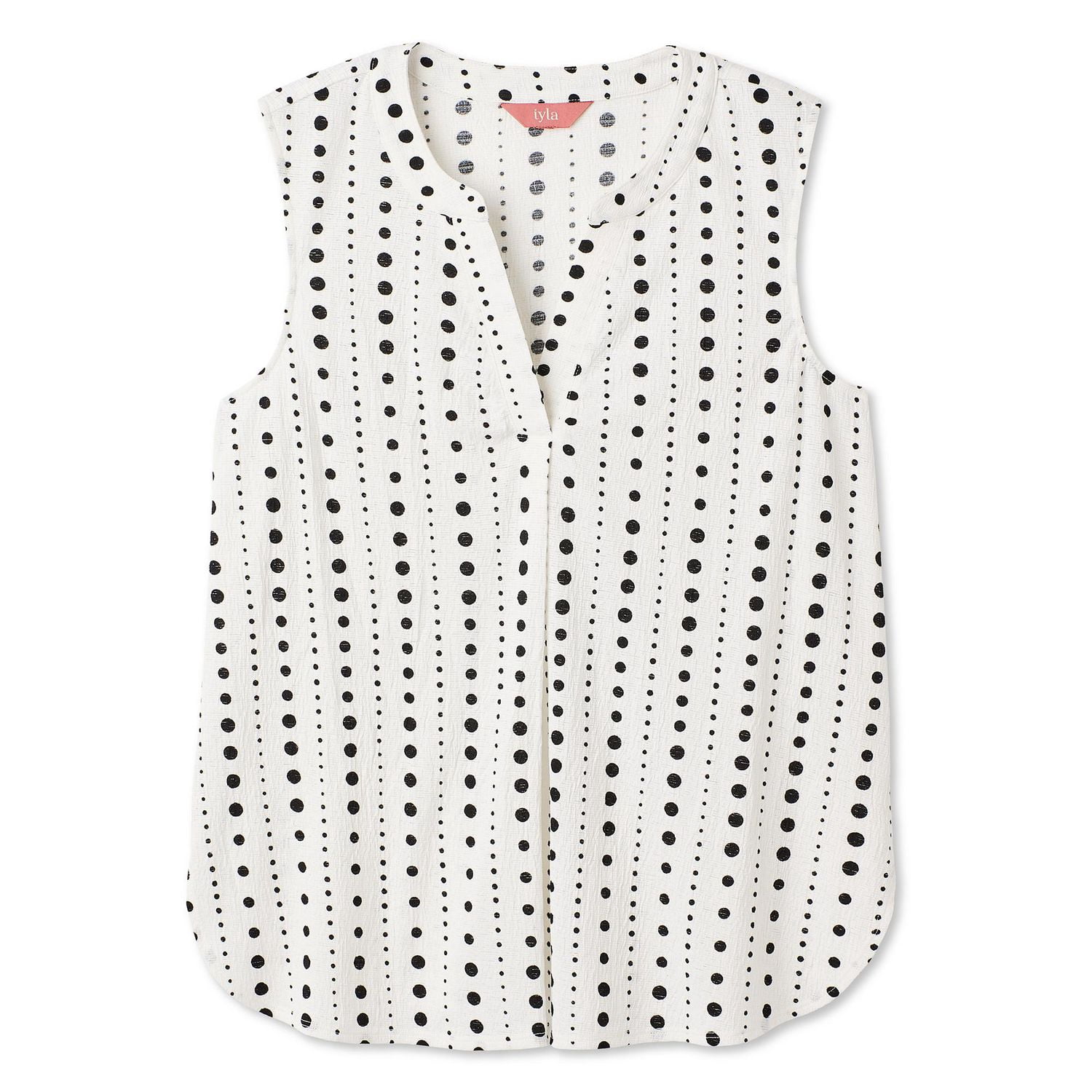 Click here for Iyla Womens Crinkle Sleeveless Blouse Xxl prices