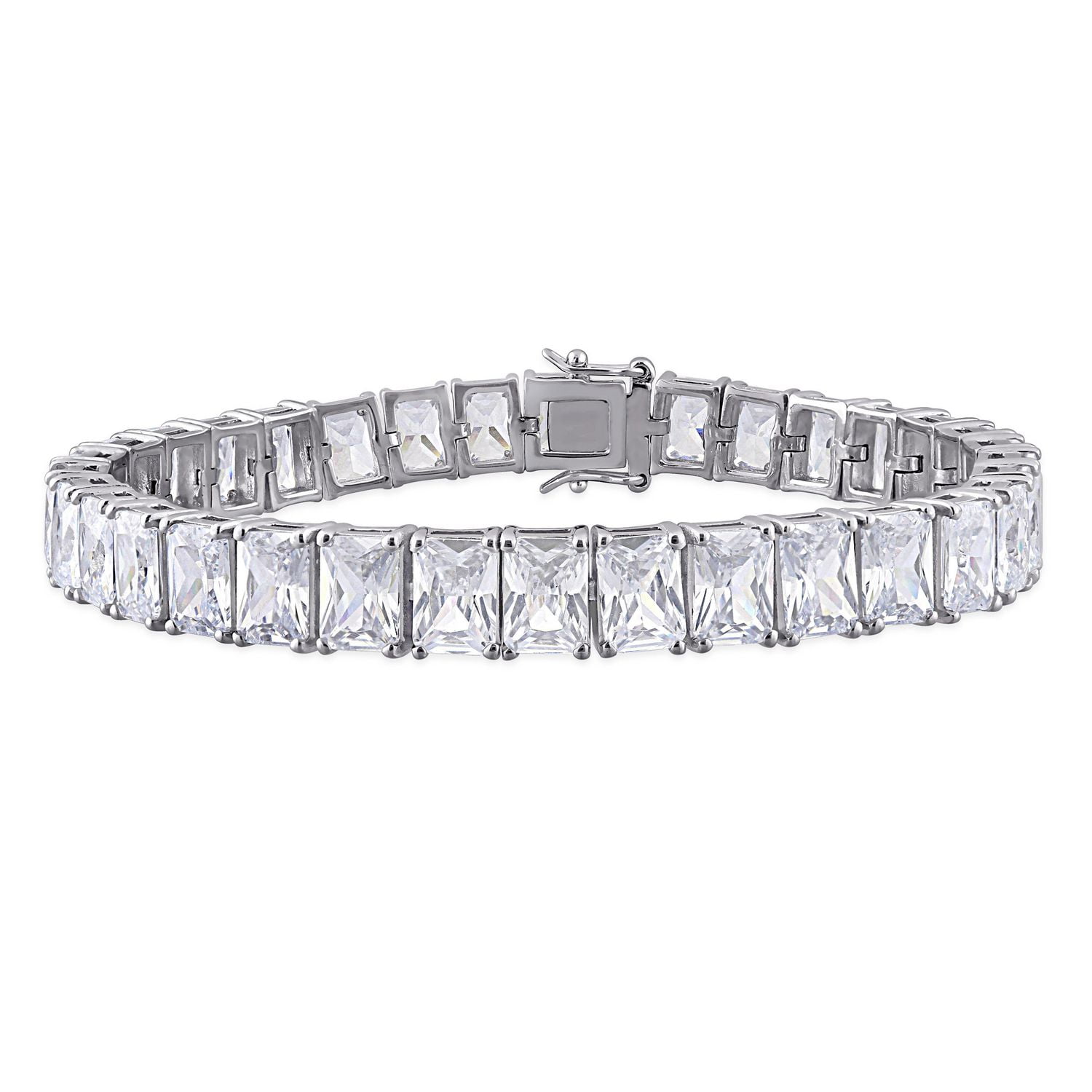 Click here for Miabella 50 Carat T. G.W. Cubic Zirconia Sterling... prices