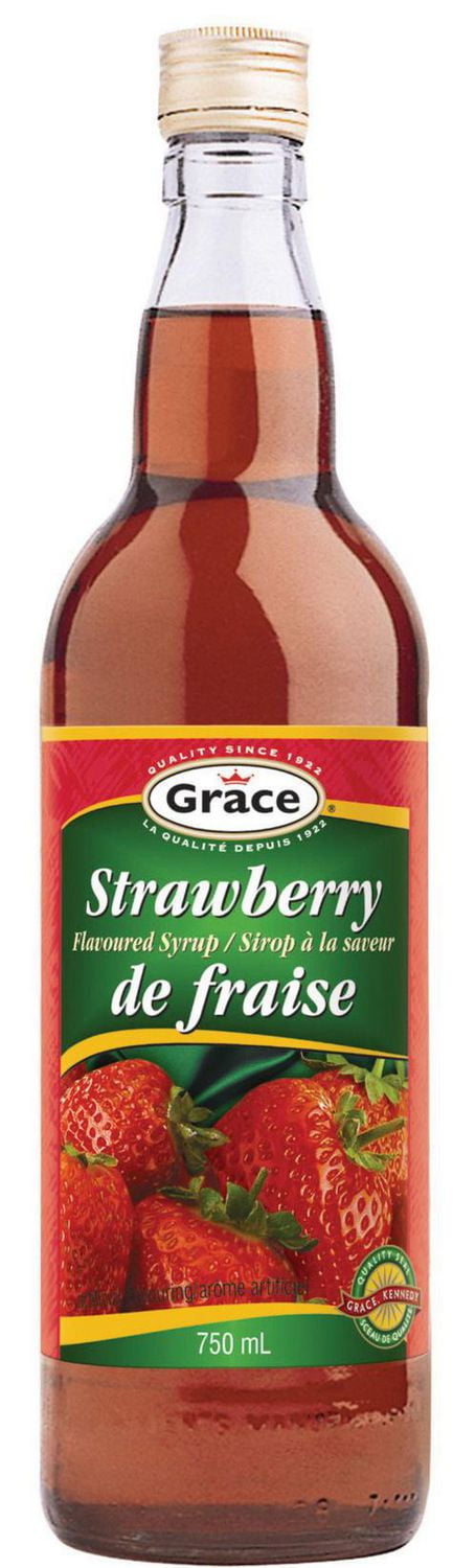 Grace Strawberry Flavoured Syrup | Walmart Canada