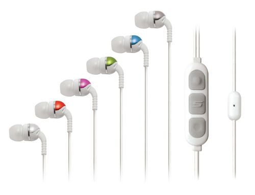 Scosche Increased Dynamic Range™ In-Ear Headphones with tapLINEII ...