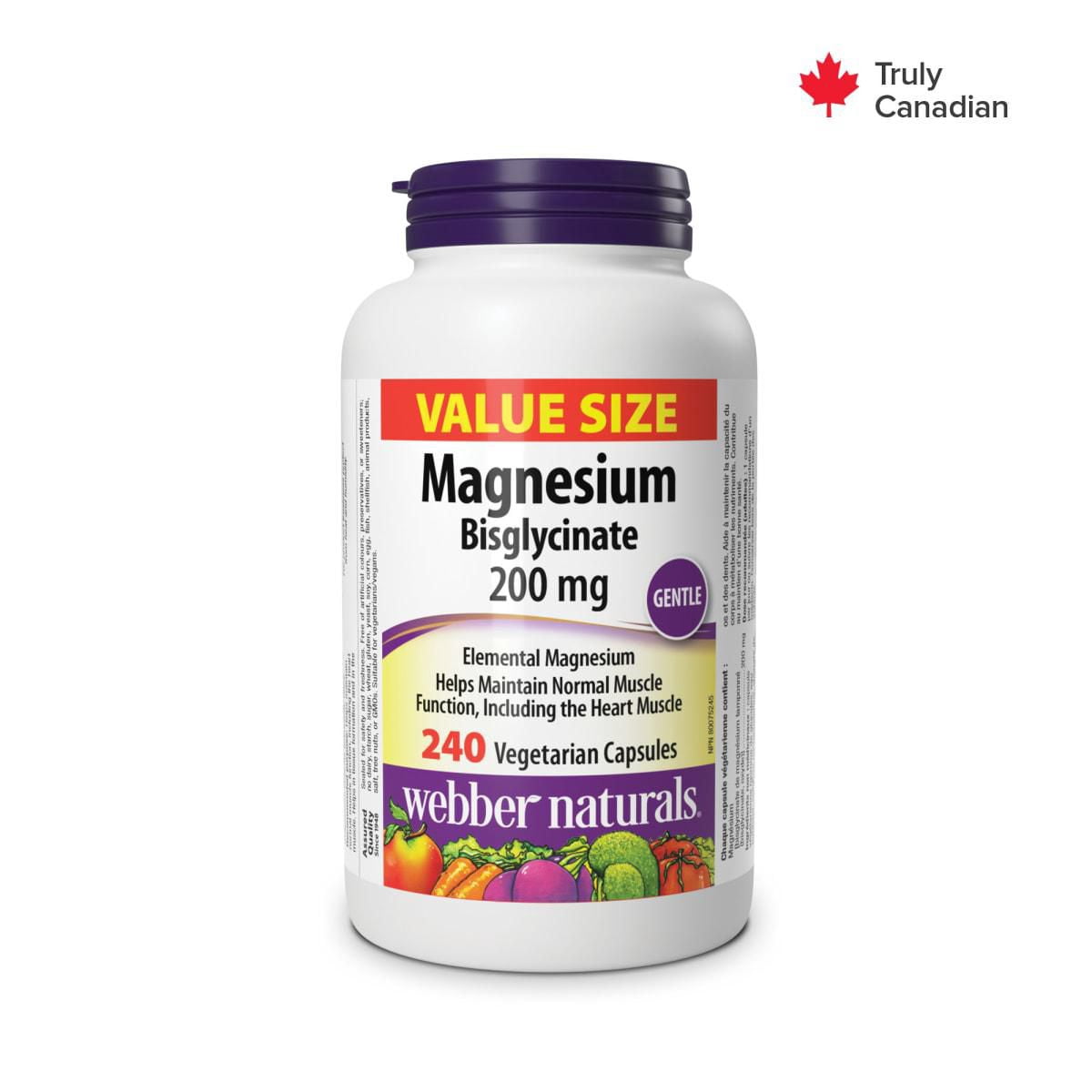 Click here for Webber Naturals Magnesium Bisglycinate 200 Mg prices