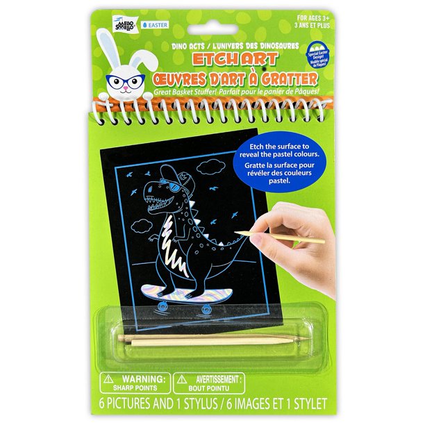 Mello Smello Spring Easter Dino Acts Etch Art - Walmart.ca
