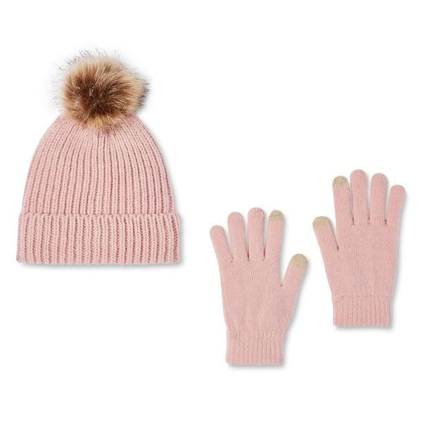 Time and Tru Women's Toque and Gloves 2-Piece Set - Walmart.ca