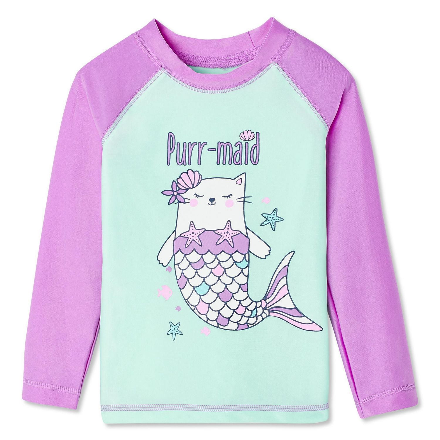 George Toddler Girls' Raglan Rash Guard | Walmart Canada