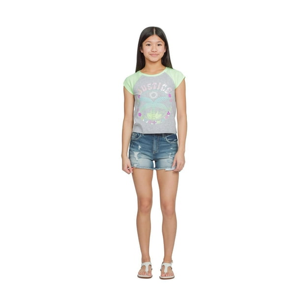 Jusice Girls Palm Block Graphic Fashion Tank - Walmart.ca