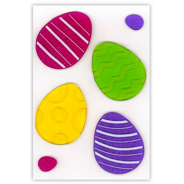 Mello Smello Easter Egg Super Gel Clings - 1 Sheet - Walmart.ca