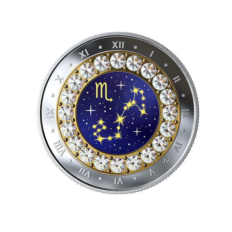 Royal Canadian Mint - Scorpio: Zodiac Series - Pure Silver Coin made ...