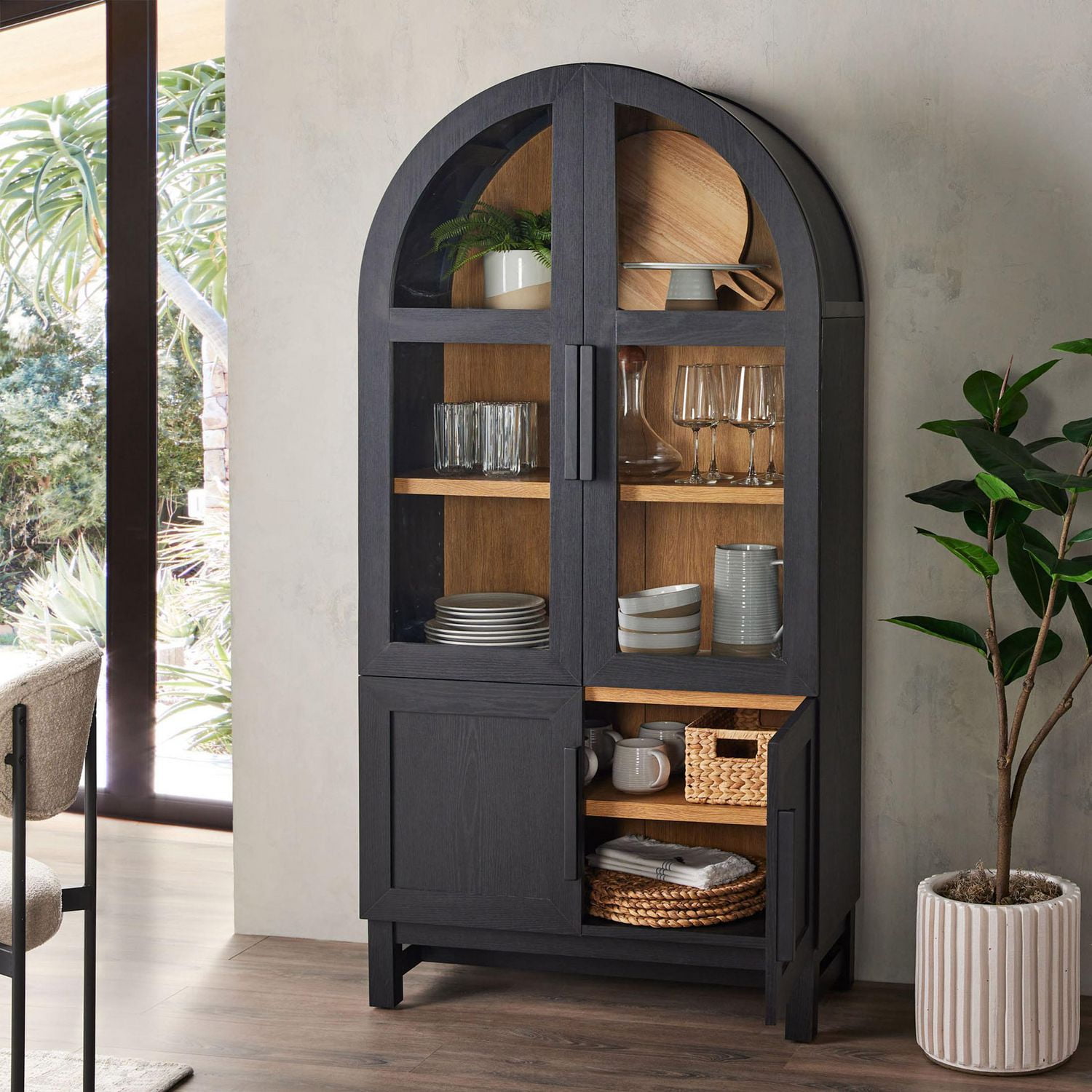 Better Homes Gardens Juliet Kitchen Rounded Arch Cabinet