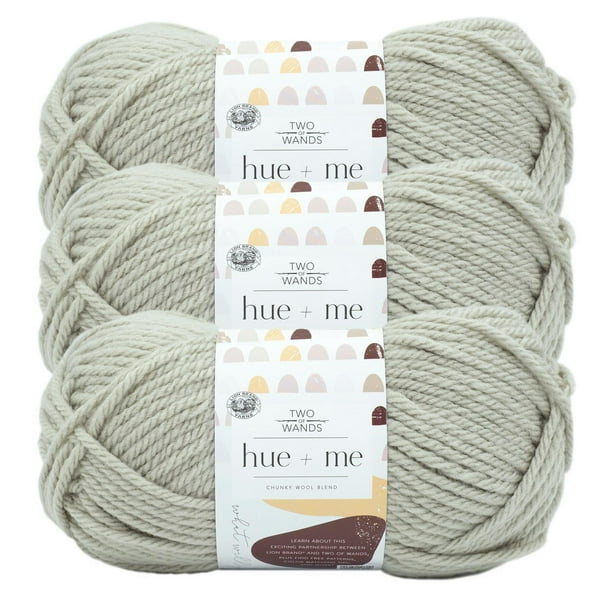Lion Brand Hue + Me Yarn #5 Bulky/Chunky Yarn 125g/125m 3-Pack - Walmart.ca