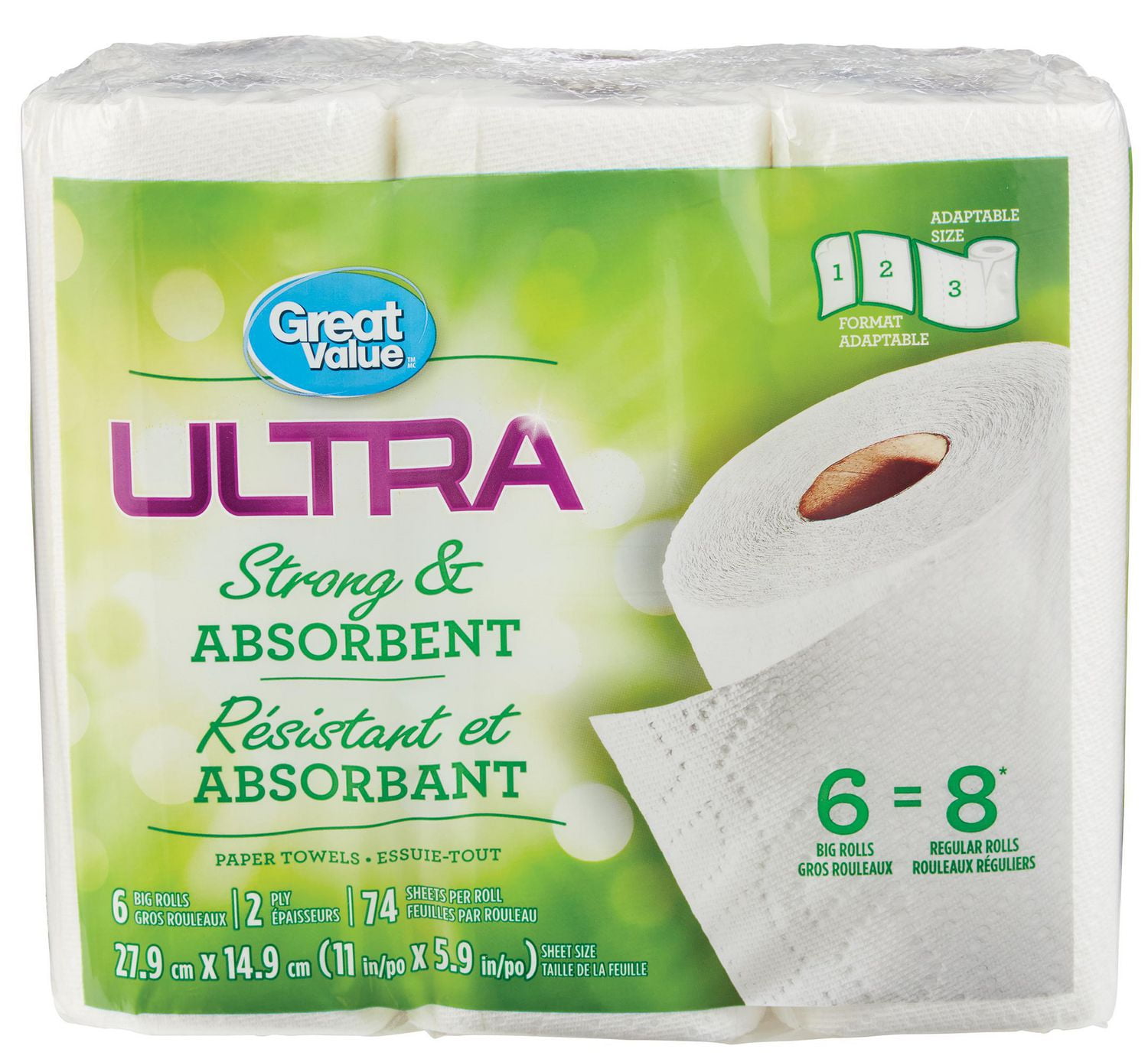 Great Value Ultra Strong Absorbent Paper Towels Walmart Canada great-value-ultra-strong-absorbent-paper-towels-walmart-canada