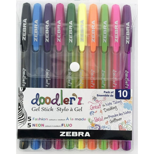 Zebra Doodler'z Gel Pens - Walmart.ca
