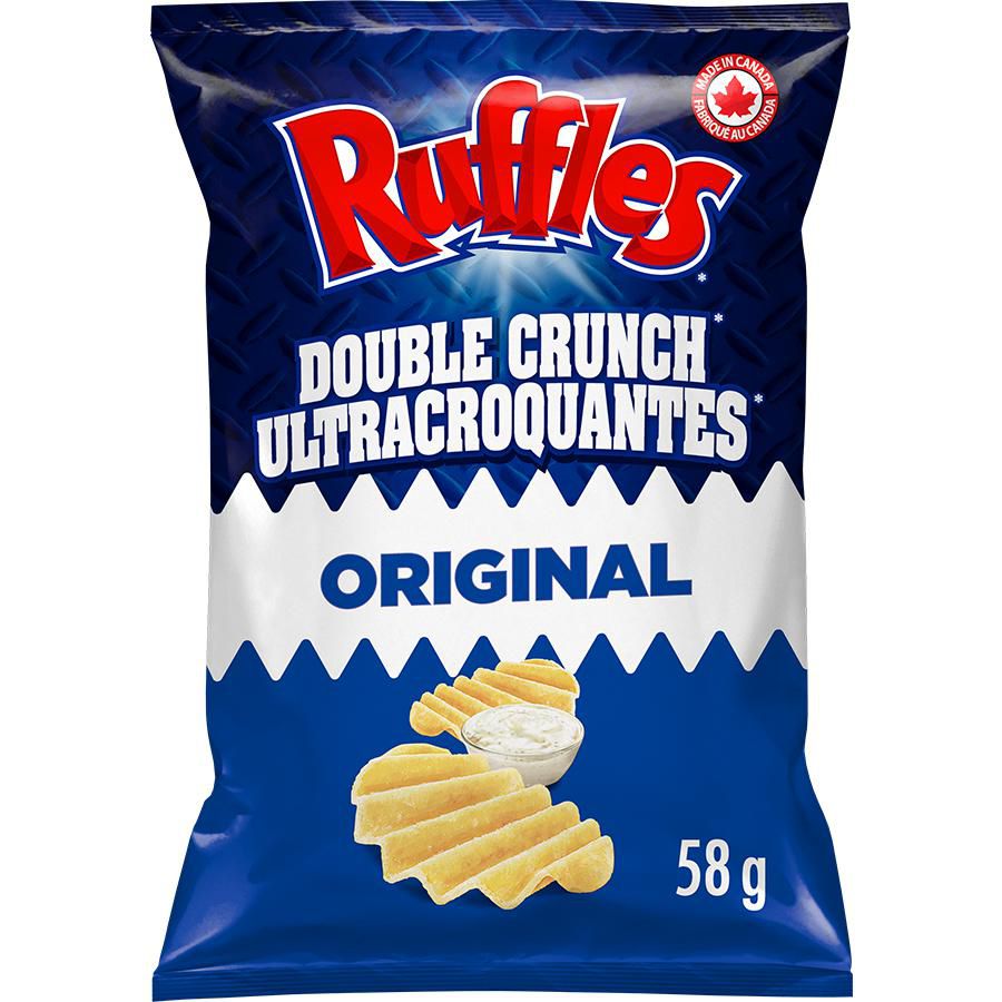 Ruffles Double Crunch Potato Chips Original | Walmart Canada