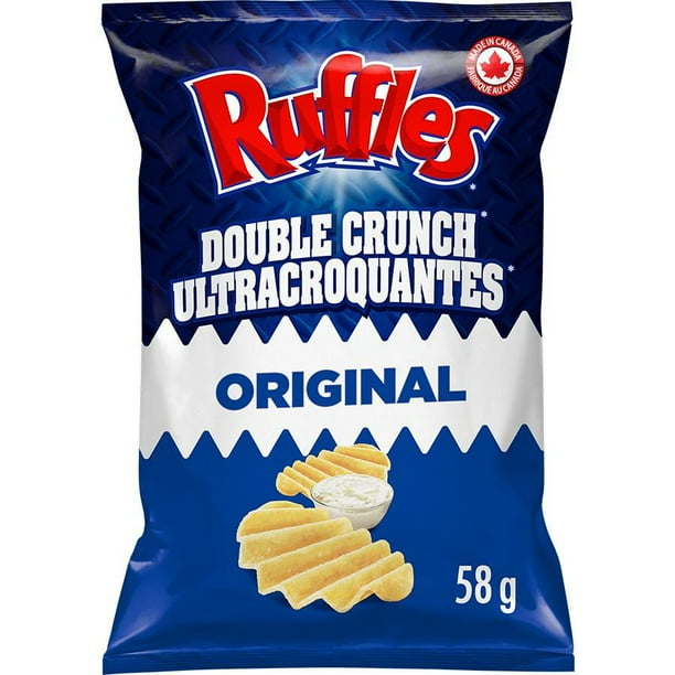 Ruffles Double Crunch Potato Chips Original - Walmart.ca