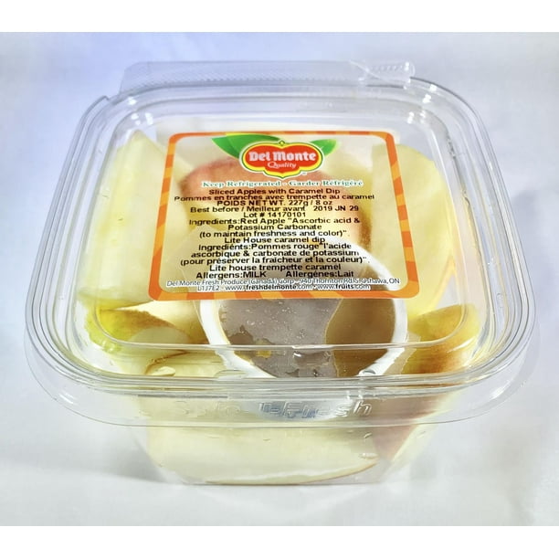 Sliced Apples w/Dip - Walmart.ca