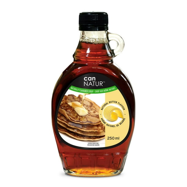 can-Natur Naturally Flavoured Butter Syrup, 250 mL - Walmart.ca
