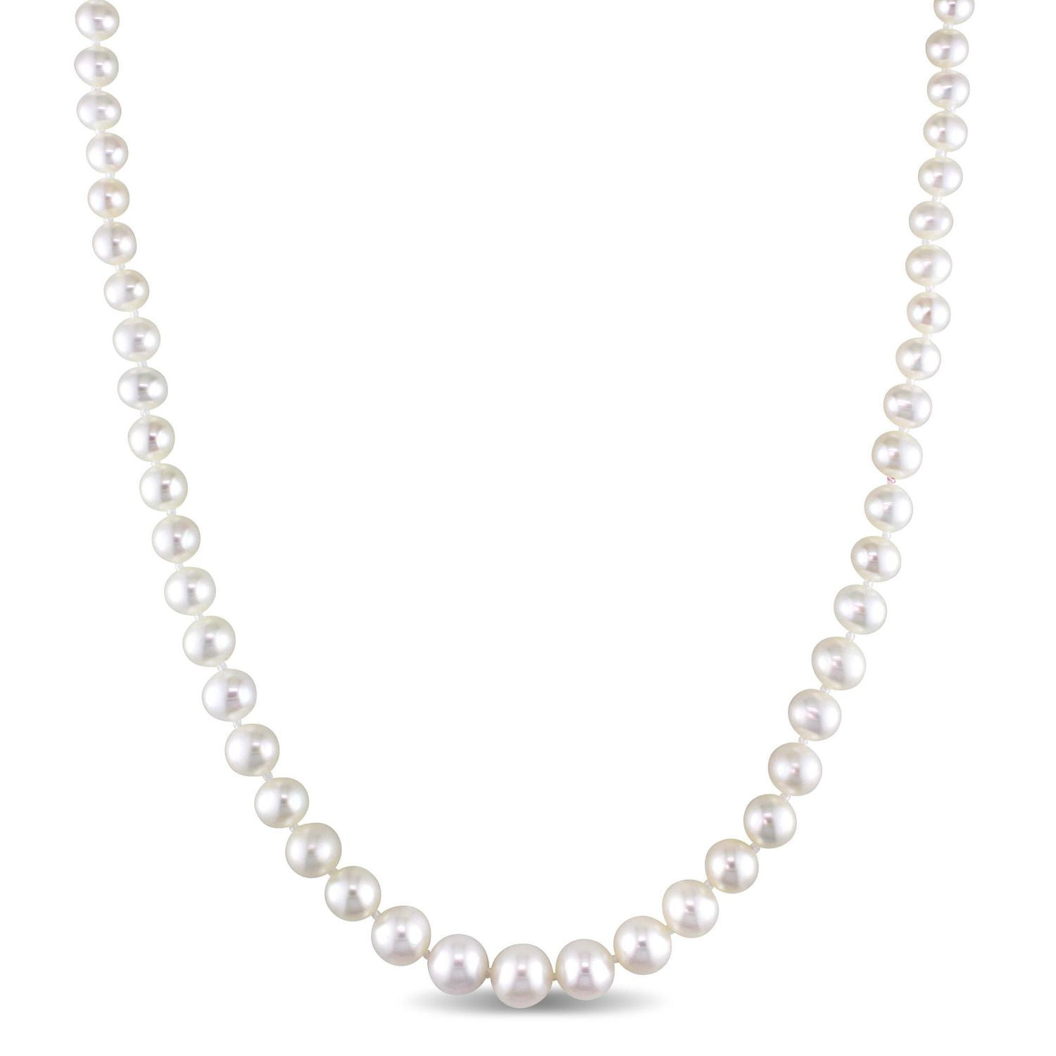 Click here for Miabella 4-8mm White Cultured Freshwater Pearl 14k... prices